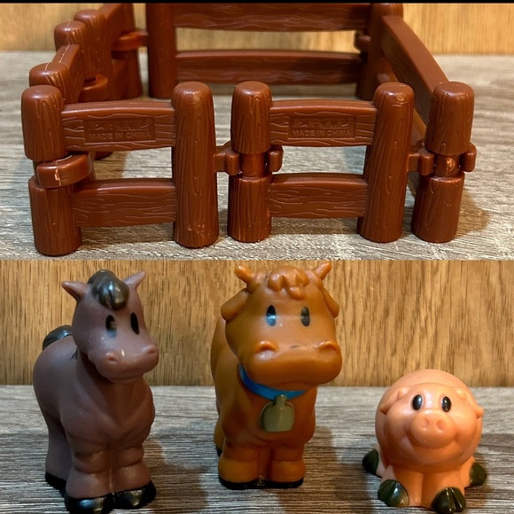 John Deere | Toys | John Deere Ertl Animal Corral Set 6 Fence Pieces ...